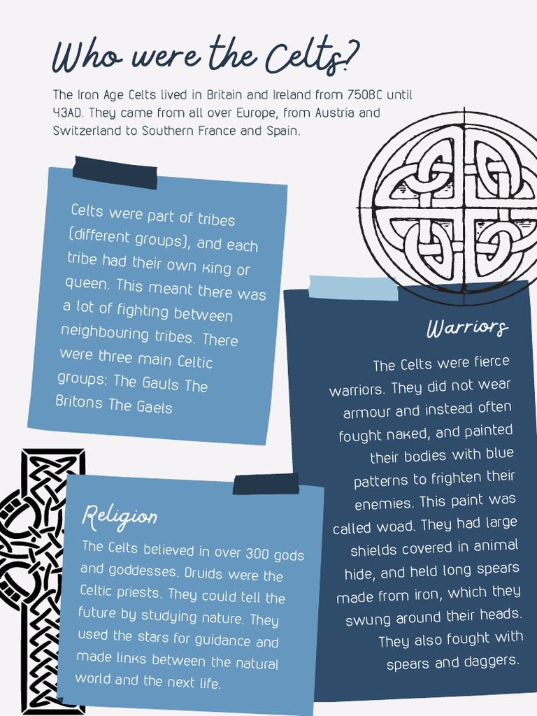 Who Were The Celts | PDF | Celts | Ethnicity