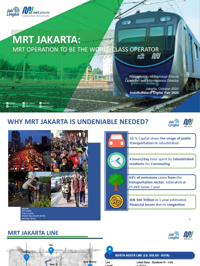 MRT Operation To Be The World Class Operator - Webinar IndoBuildtech ...