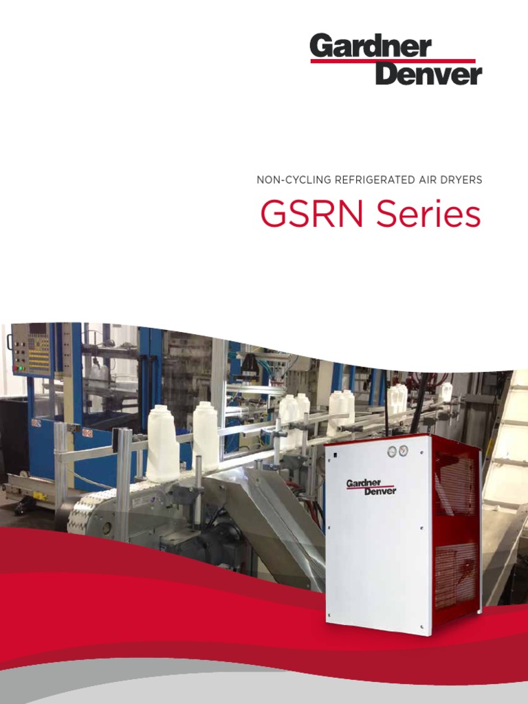 GSRN Series: Non-Cycling Refrigerated Air Dryers | PDF | Applied And ...