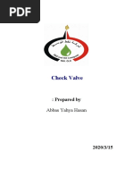 Mokveld Product Sheet Axial Check Valve Water | PDF