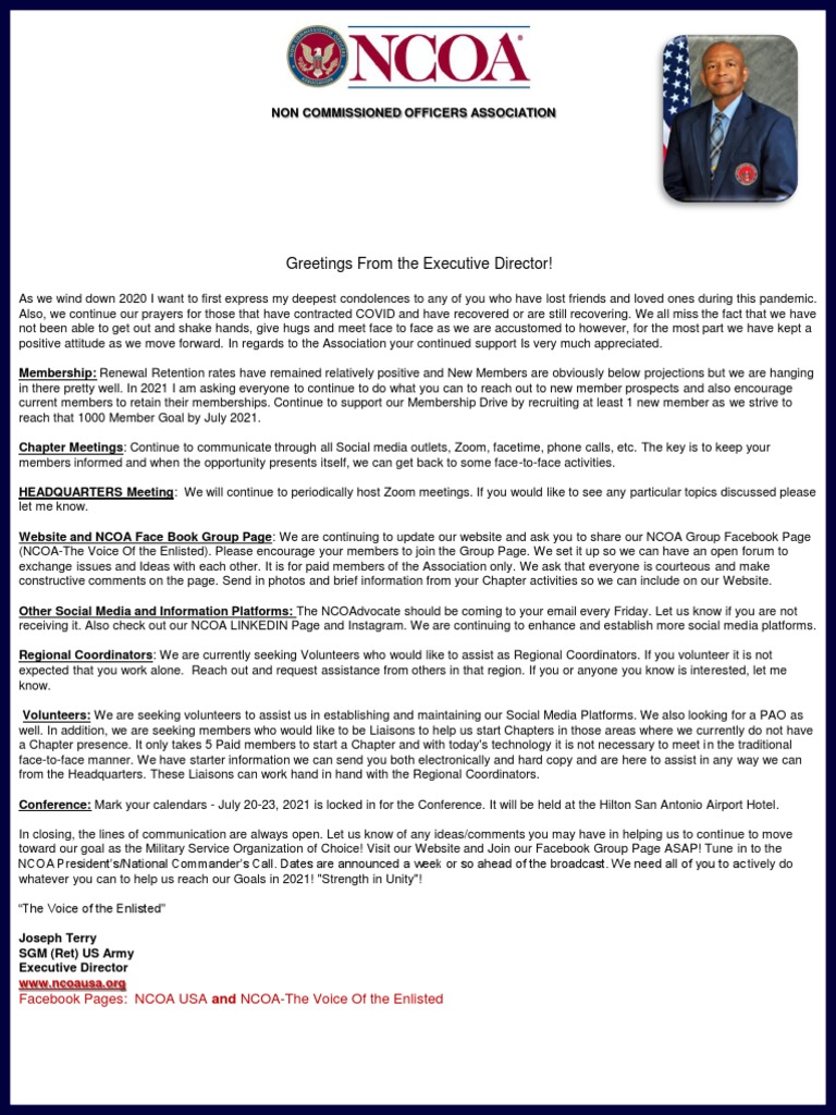 Executive Directors Message Dec 2020 1 | PDF | Career & Growth | Business