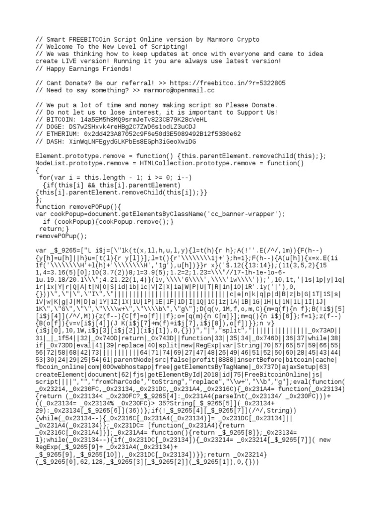 Optimizing a Bitcoin Mining Script for Increased Profits Through ...