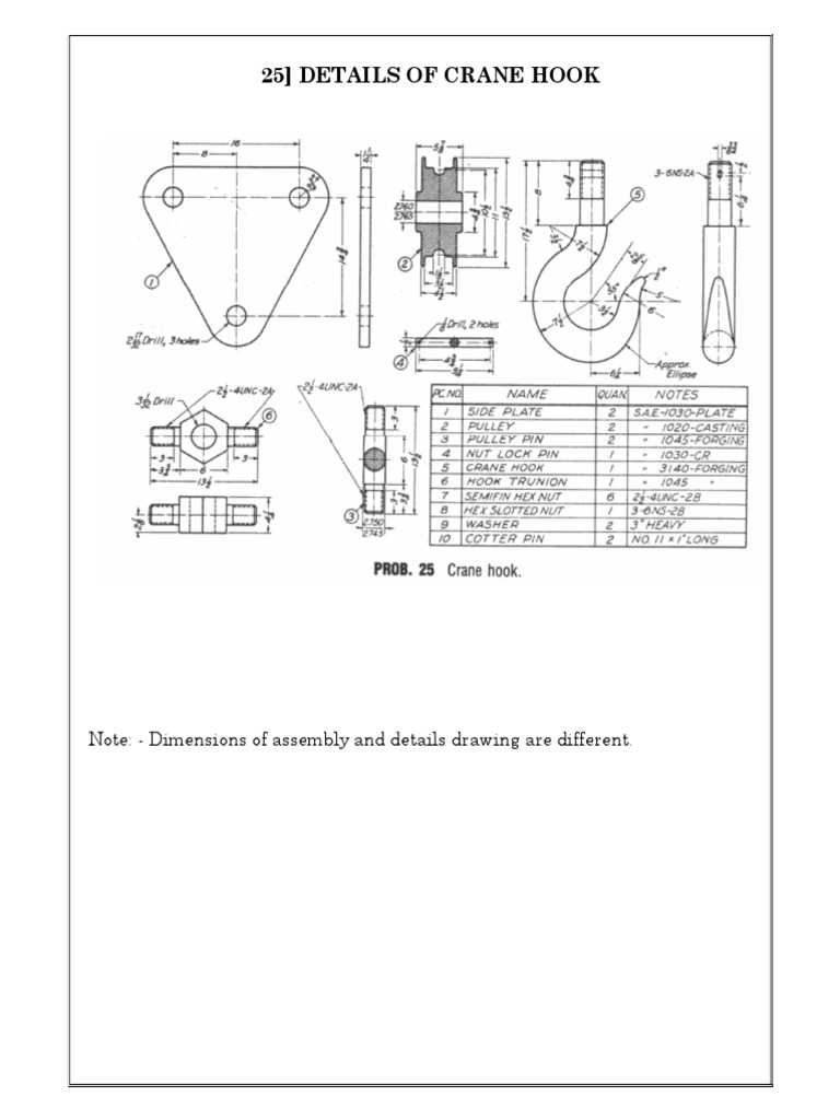 11 Crane Hook | PDF