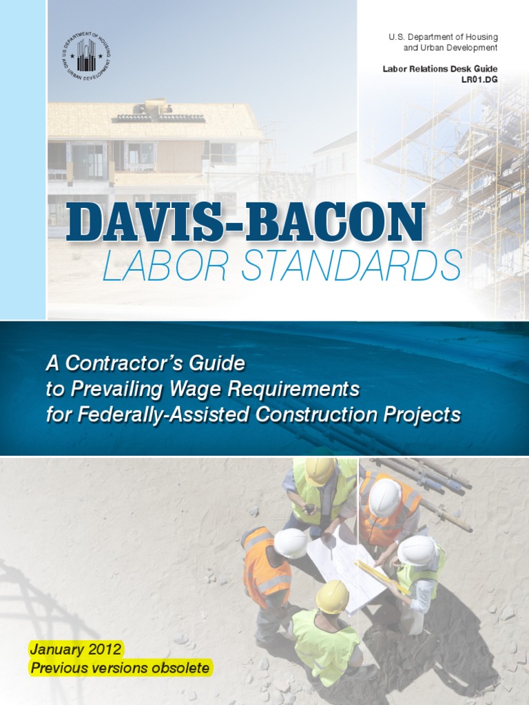 Davis-Bacon Labor Standards Guide | PDF | Overtime | Payroll