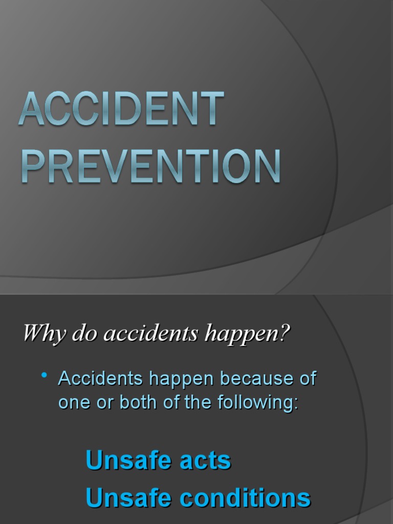Accident Prevention Strategies | PDF | Hazards | Safety