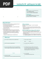 HMRC Starter Checklist | PDF | Public Finance | Government Finances