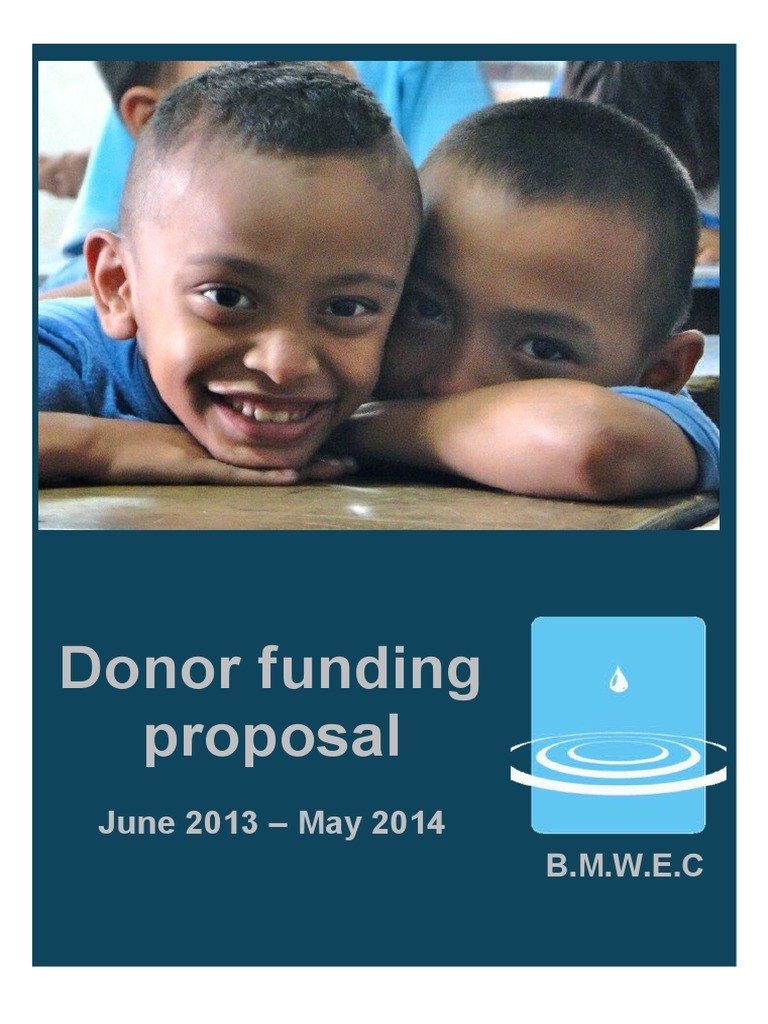 Donor Proposal 2013-2014 - 0 | PDF | Schools | Teachers
