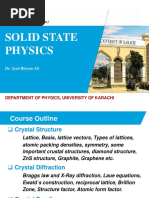 Crystal Structures - SC, BCC, FCC and HCP | PDF | Crystal Structure | Crystallography