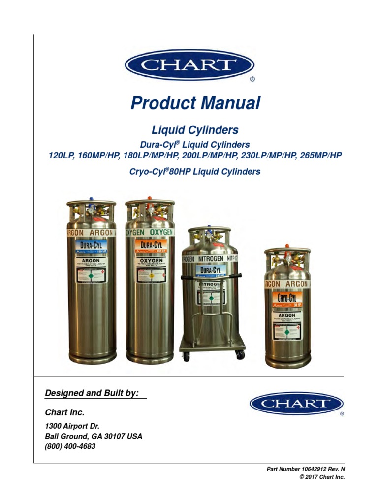 Product Manual: Liquid Cylinders | PDF | Oxygen | Combustion