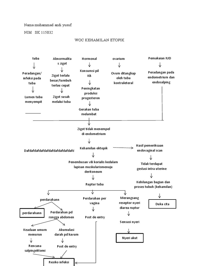 Woc Kehamilan Etopik | PDF