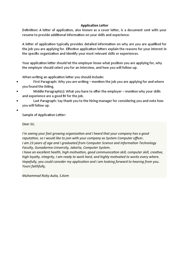 Application Letter Kelas 12 | PDF | Résumé | Human Communication