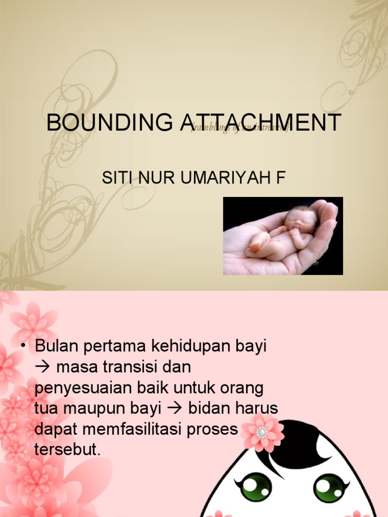 Pentingnya Bounding Attachment Bayi | PDF | Kesehatan Holistik