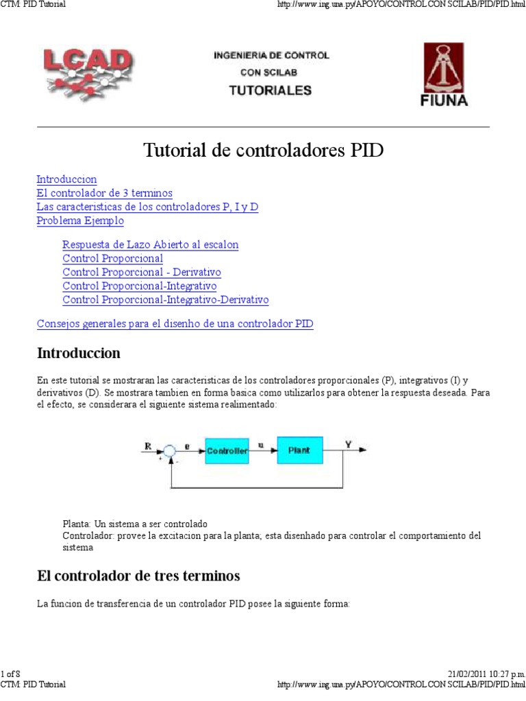 CTM - PID Tutorial | PDF