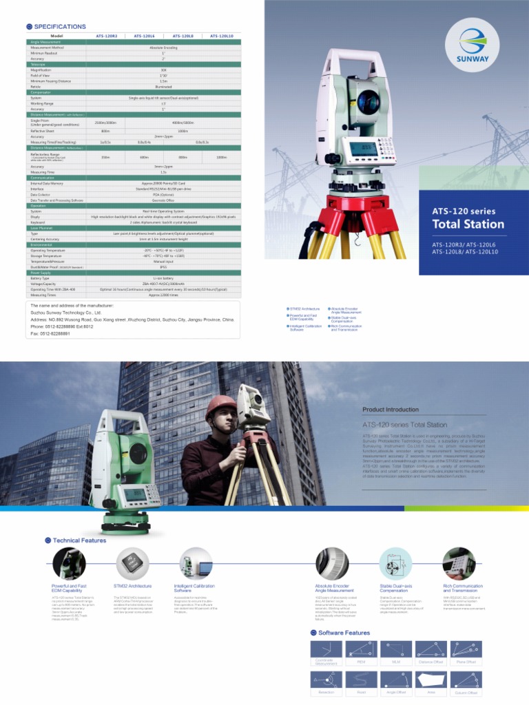 Sunway ATS 120R | PDF