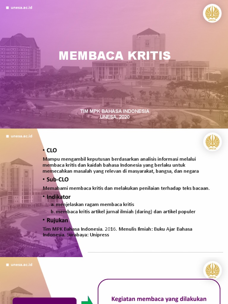 2 Membaca Kritis | PDF