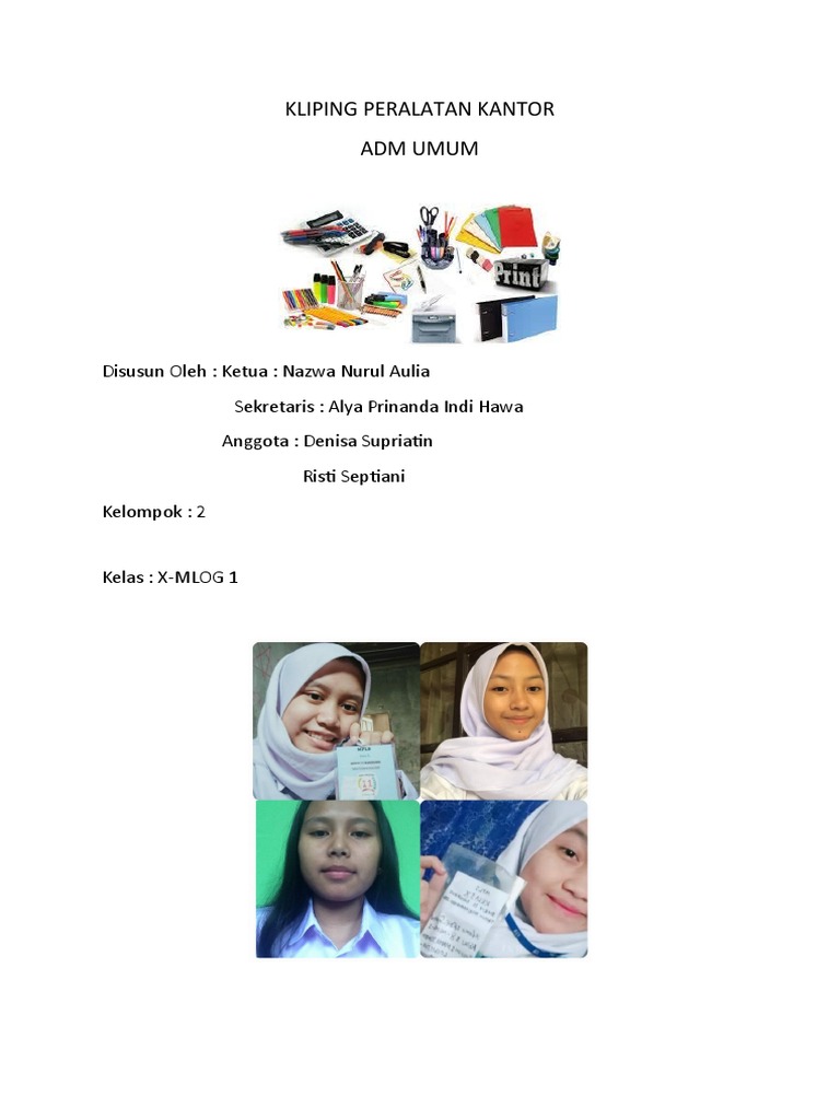 Contoh Peralatan dan Fungsi Kantor | PDF | Griya & Taman