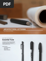 Architectural Lettering | PDF | Art