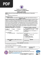 Deped Activity Proposal Template | PDF