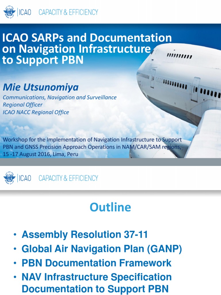 PBN Navigation Infrastructure Workshop | PDF | Instrument Flight Rules ...