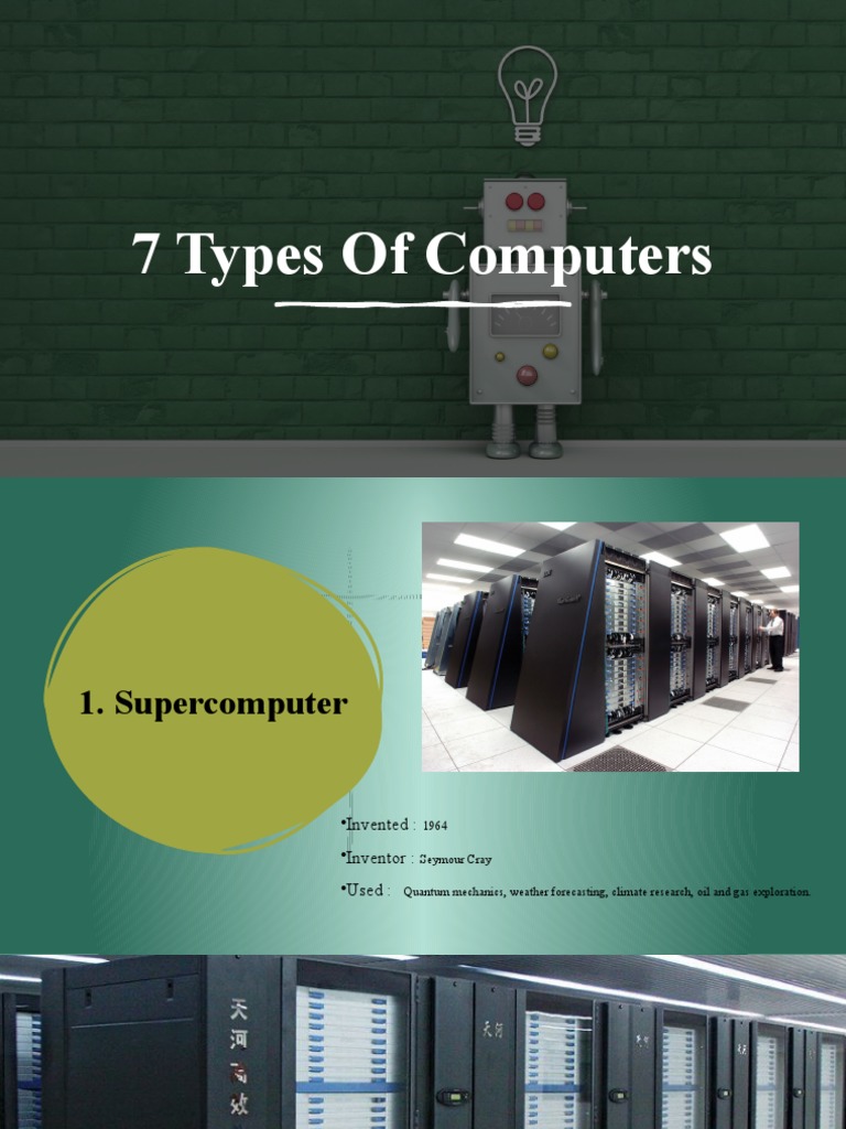 7 Types of Computers | PDF