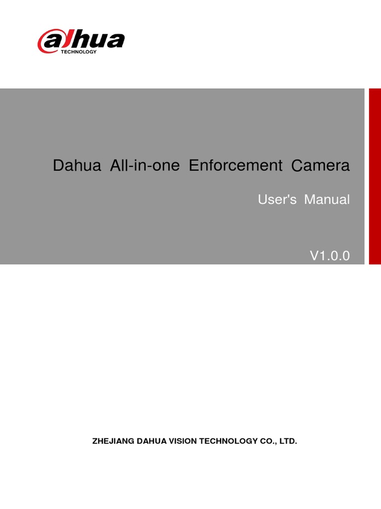 All-In-One Camera User's Manual | PDF | Ip Address | Password
