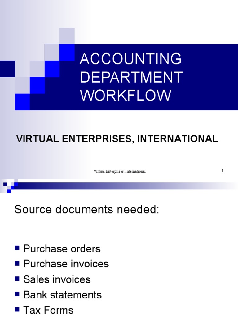 Accounting Department Workflow Students 091 | PDF | Receipt | Accounts Payable