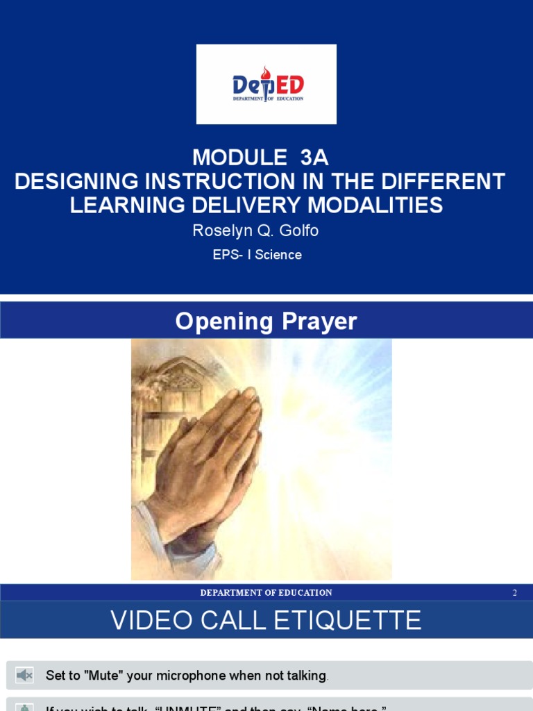 Final Lac Session LDM2 For Teachers Module 3a | PDF | Educational Assessment | Pedagogy