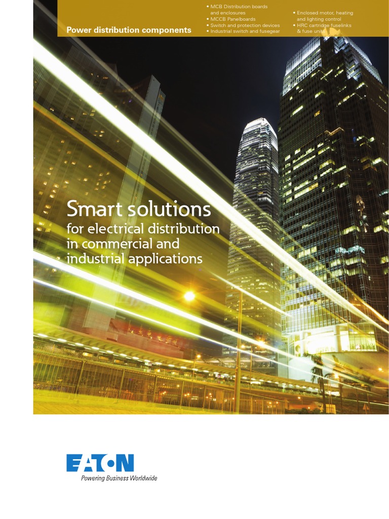 Eaton Power Distribution Components Catalogue Ca014013en en GB | PDF ...