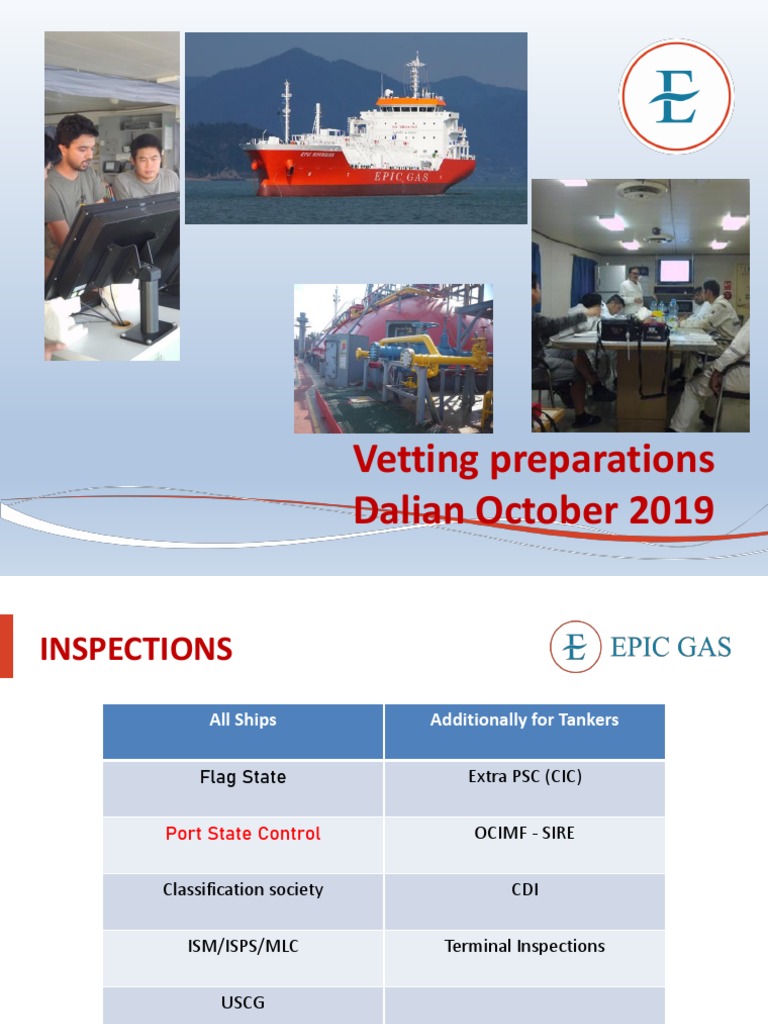 Vetting Preparation | PDF | Water Transport | Shipping