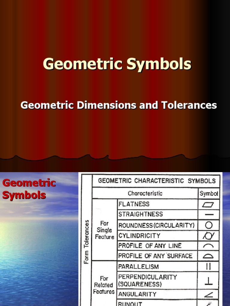 Geometric Symbols | PDF | Cartesian Coordinate System | Euclidean Geometry