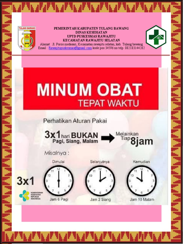 Poster Cara Minum Obat | PDF