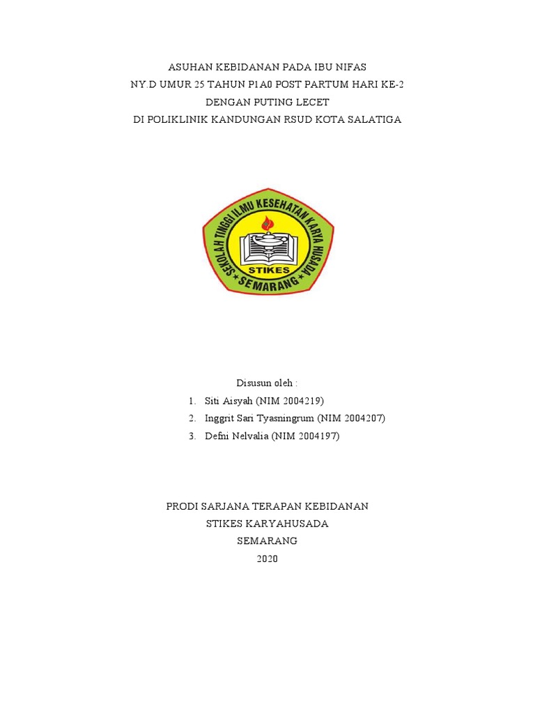 Makalah Puting Lecet | PDF