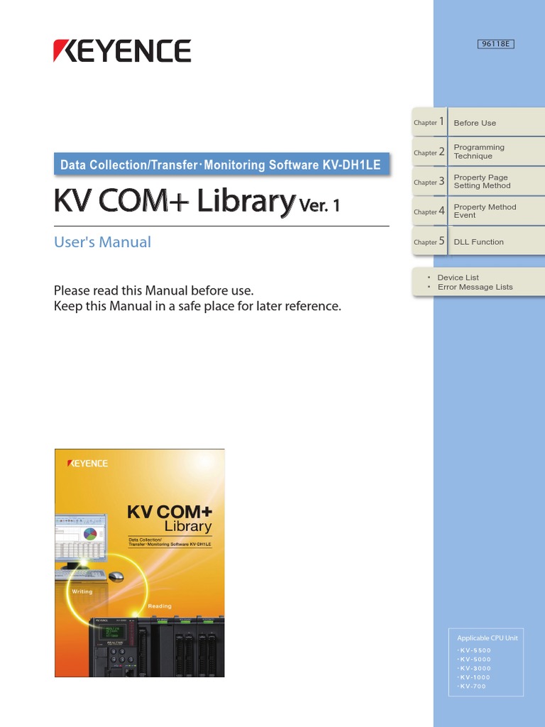 KV COM+ Library Manual | PDF | Component Object Model | Microsoft Windows