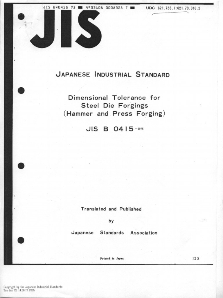 Jis B0415 | PDF