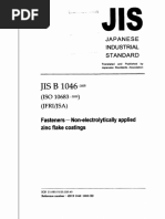 JIS B1055 1995 Tapping Screws Mechanical Properties | PDF
