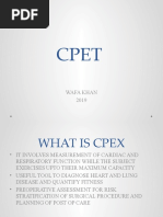 CPET Interpretation Cheat Sheet | PDF | Heart Rate | Clinical Medicine