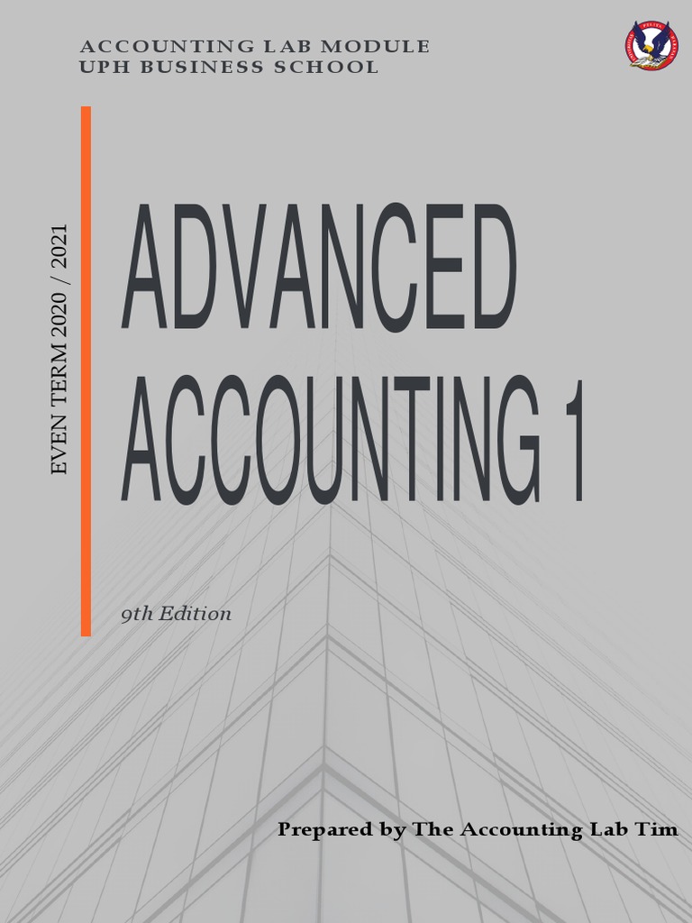 Advanced Accounting 1: Accounting Lab Module Uph Business School | PDF ...