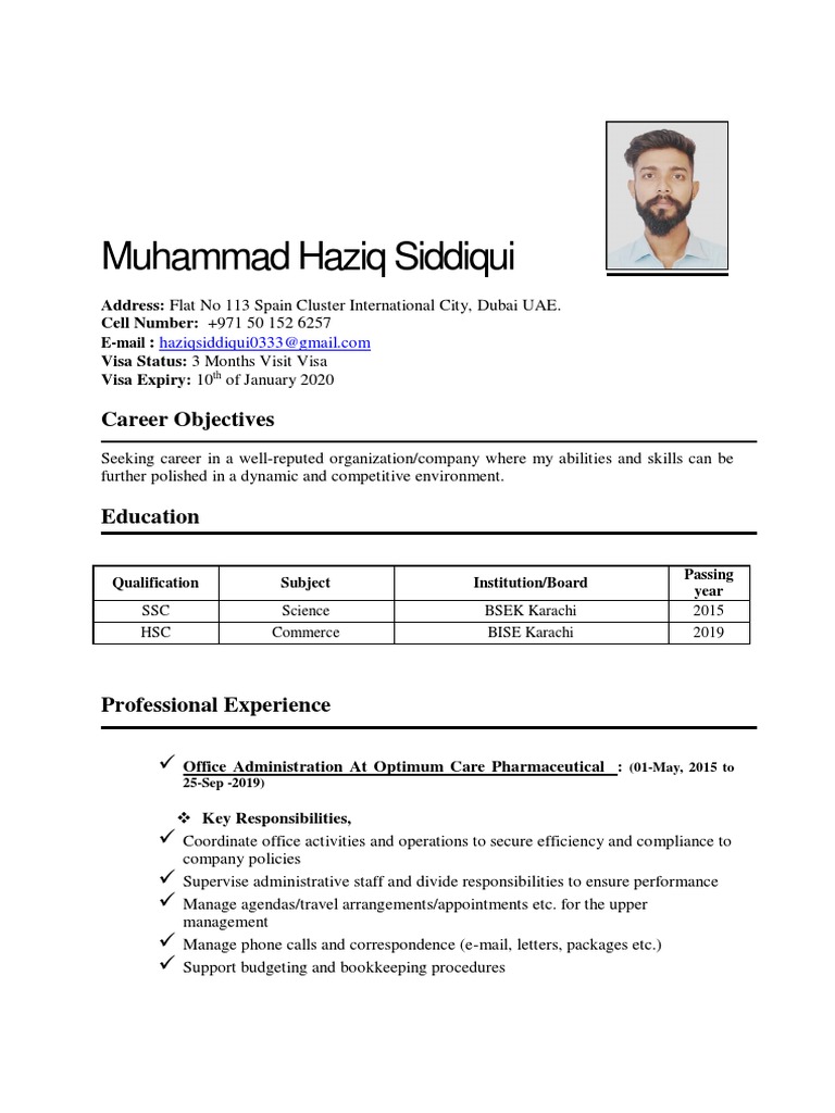 Muhammad Haziq Siddiqui - Original | PDF | Information Age | Computing