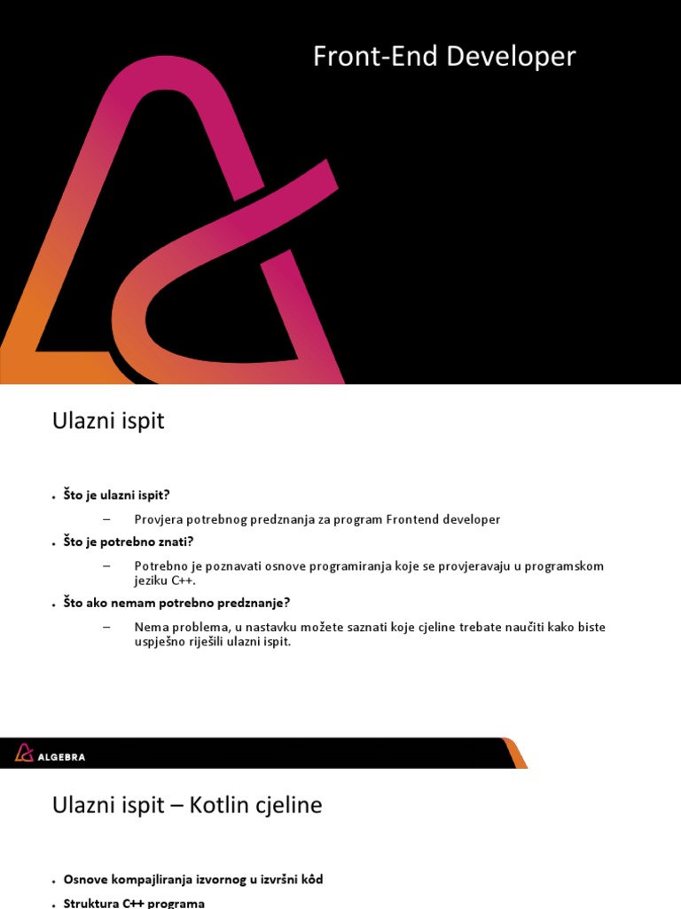 Front End Developer | PDF