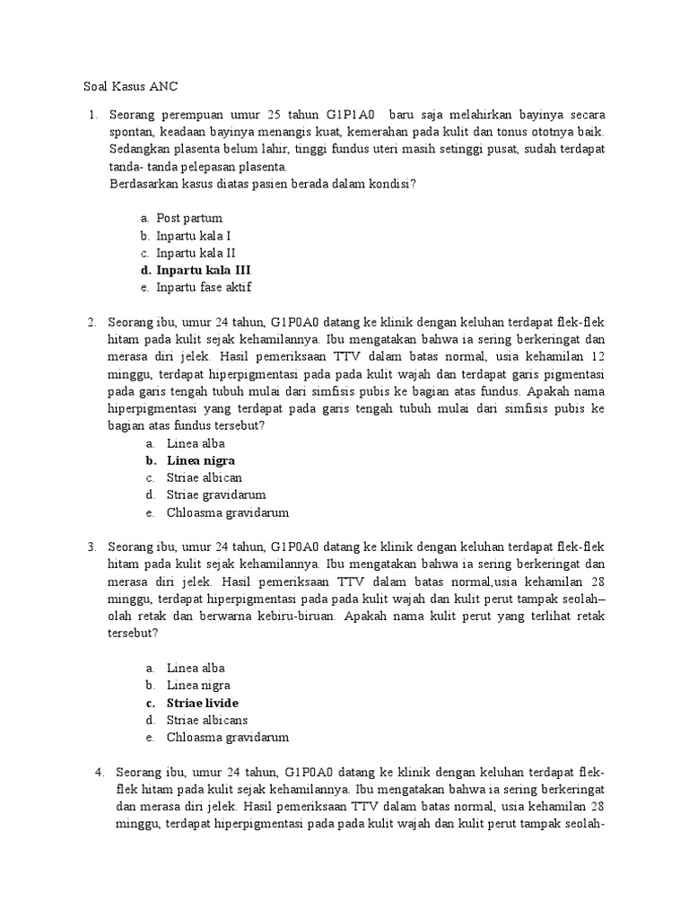 Soal Kasus ANC Dan INC | PDF