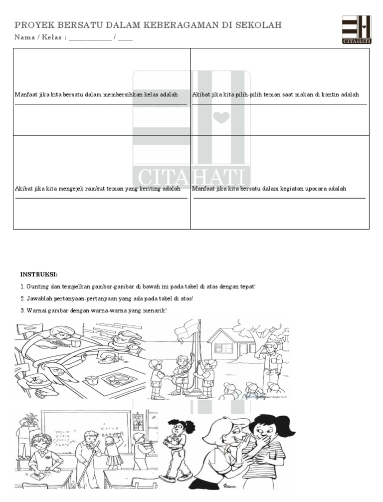 Proyek PPKN - Bersatu Dalam Keberagaman Di Sekolah | PDF | Karier & Perkembangan | Bisnis