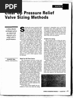PSV Sizing - API-520 PDF | PDF | Viscosity | Pressure