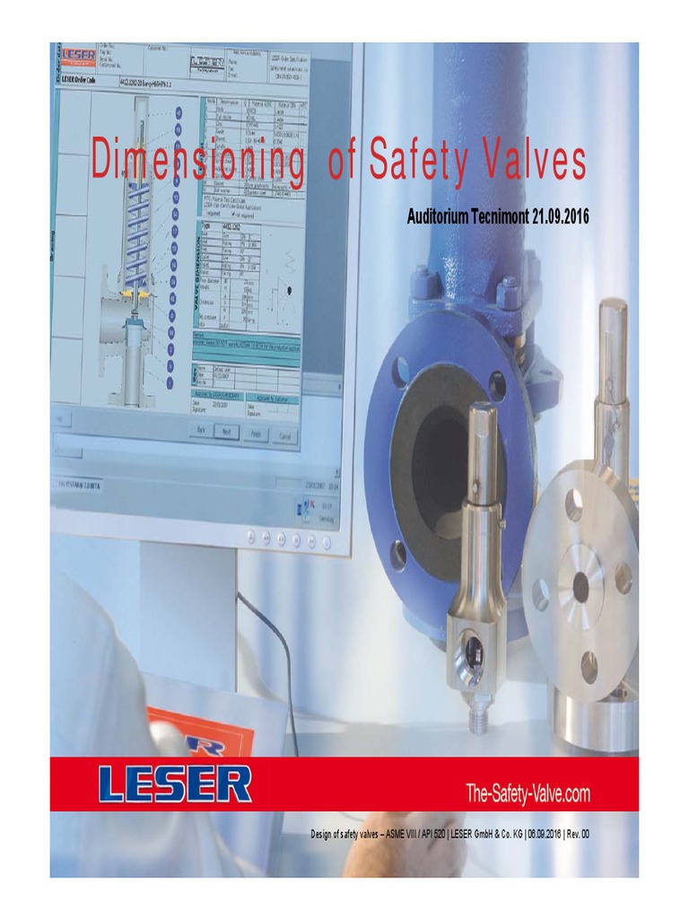 Safety Valve Design Guidelines | PDF | Valve | Pressure