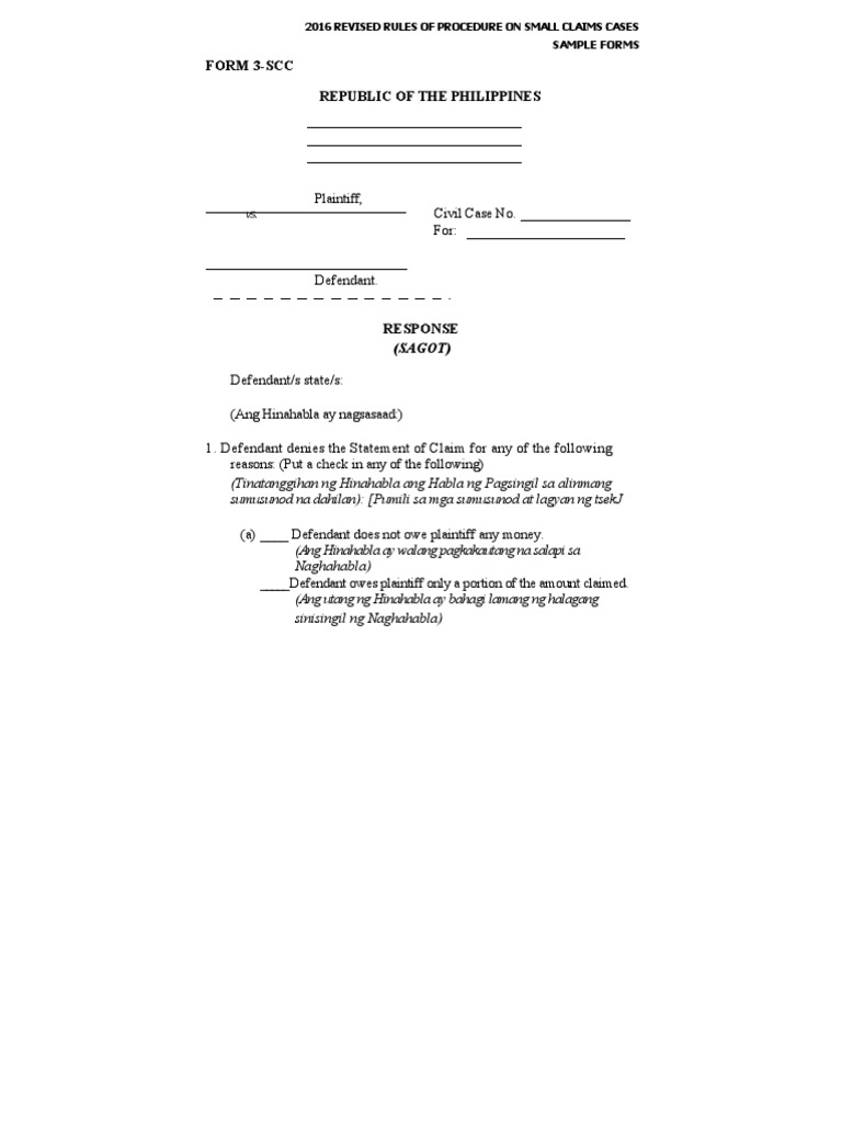 Form 3-scc 2016 | PDF