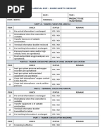 ISGOTT 6 - Ship Shore Checklists | PDF | Oil Tanker | Gases