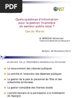 Système GID CT | PDF | Budget | Gouvernance