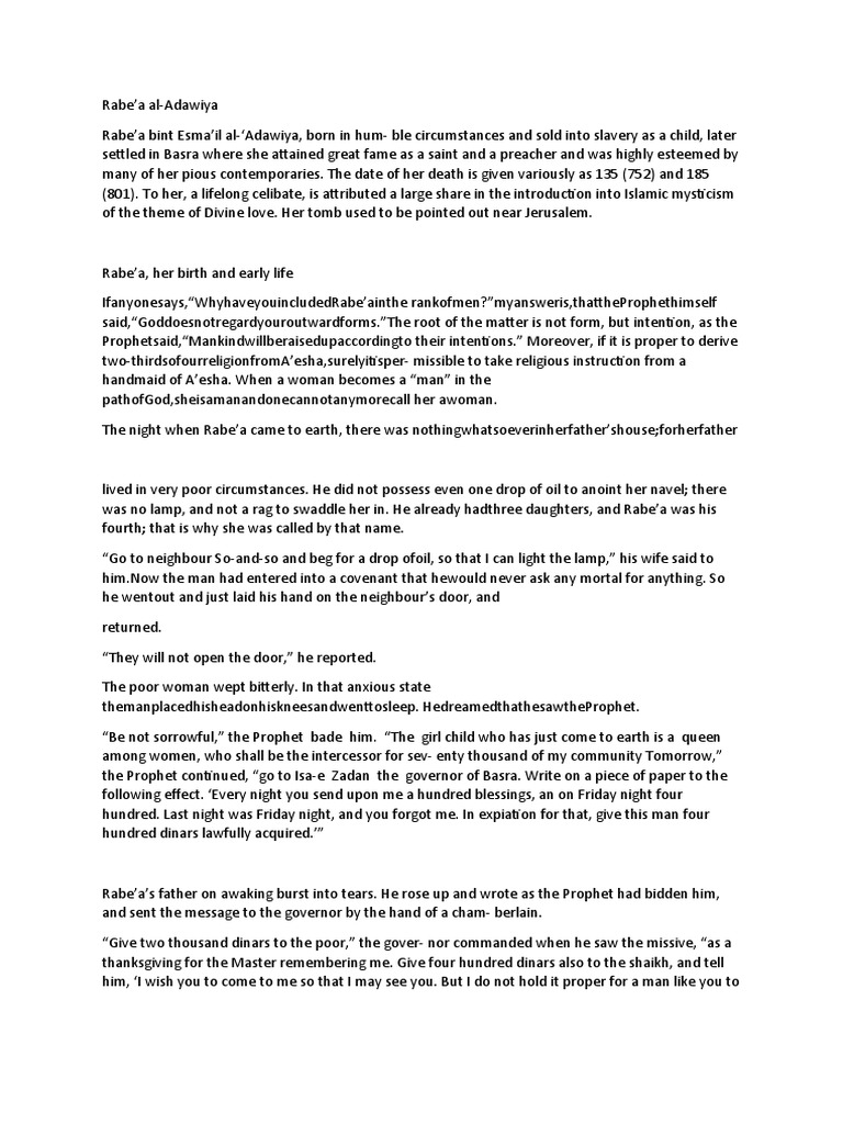 Malik Bin Dinar | PDF | Aaron | Thou