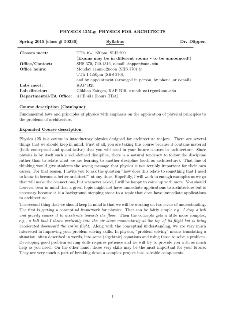 Physics For Architects 2 | PDF | Lecture | Rotation Around A Fixed Axis