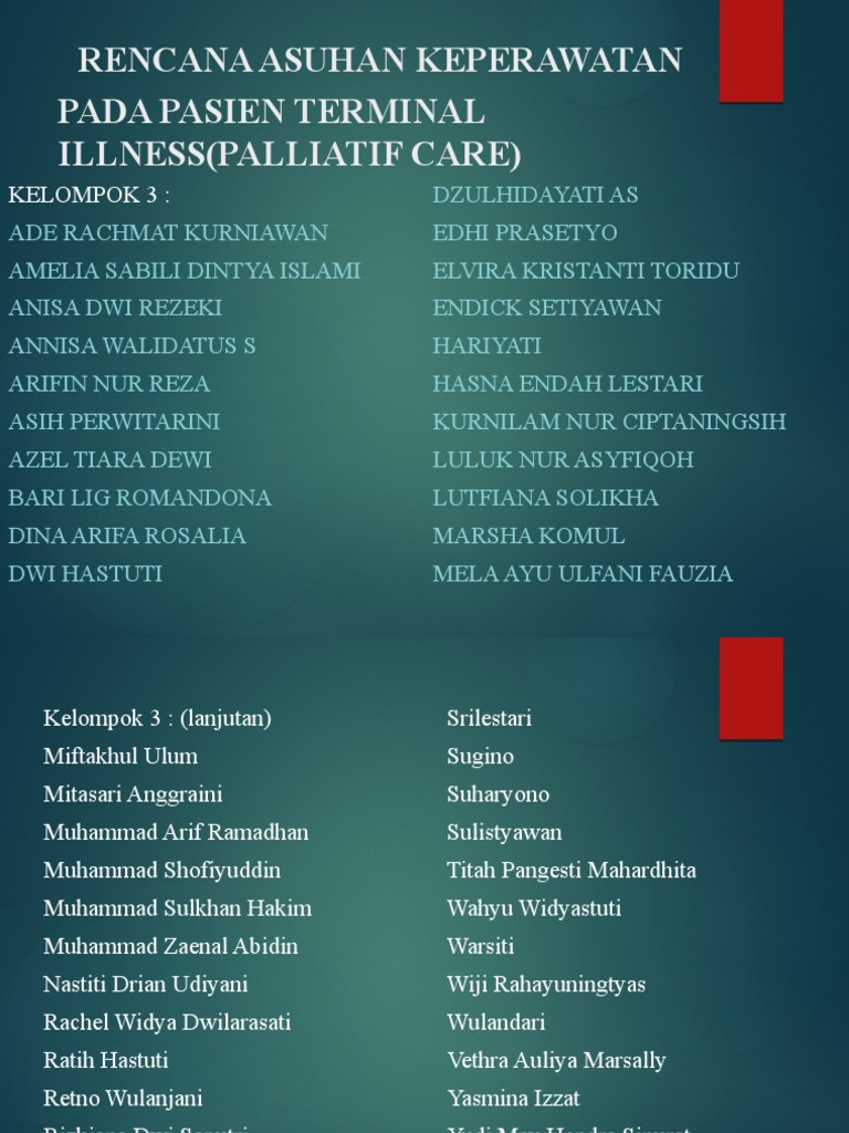 Asuhan Keperawatan Paliatif Pada Pasien Hiv Aids | PDF | Pengembangan Diri
