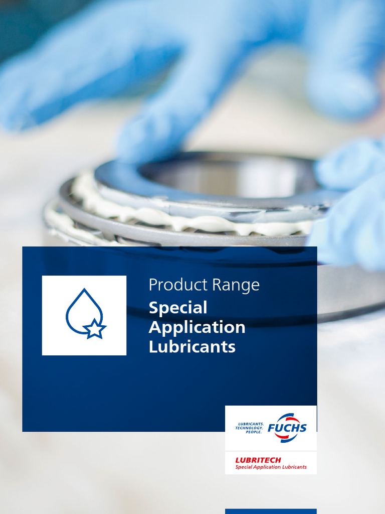Lubritech Product Range Special Application Lubricants en 12 2019 | PDF ...